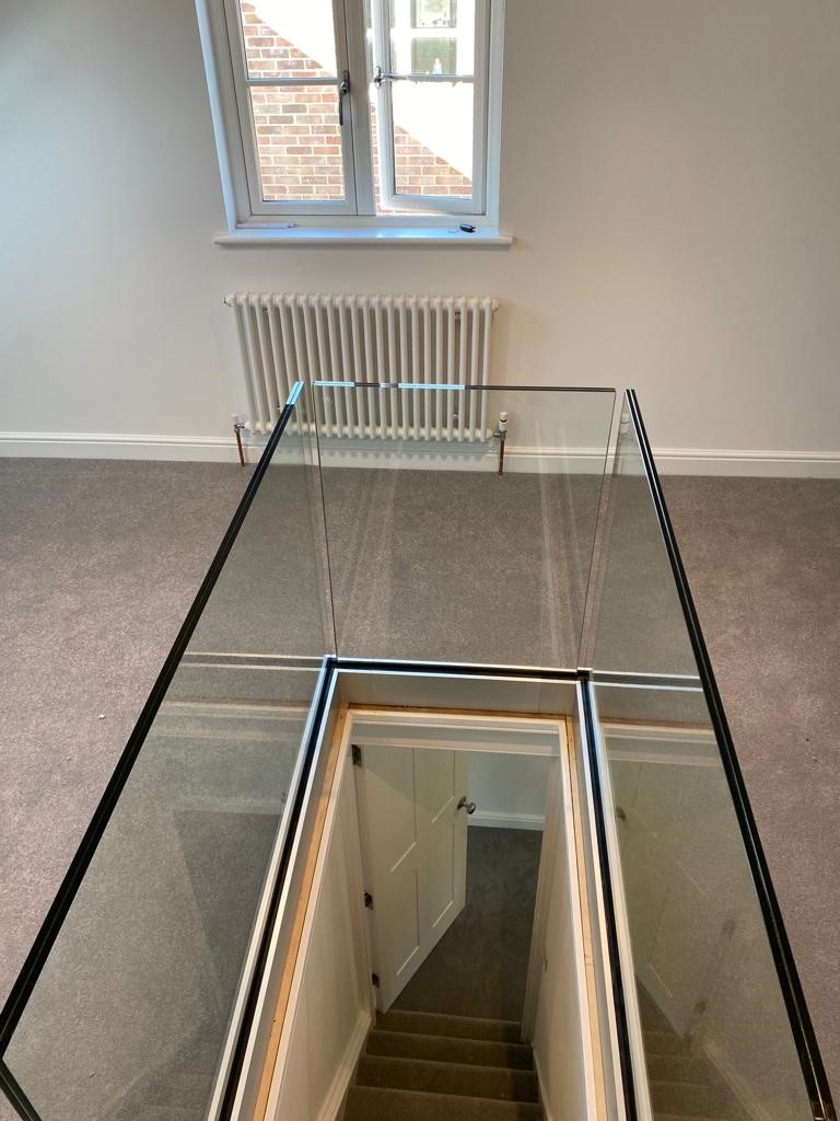 Bespoke Infinity Glass Loft Balustrade - Betterview Balconies & Balustrades