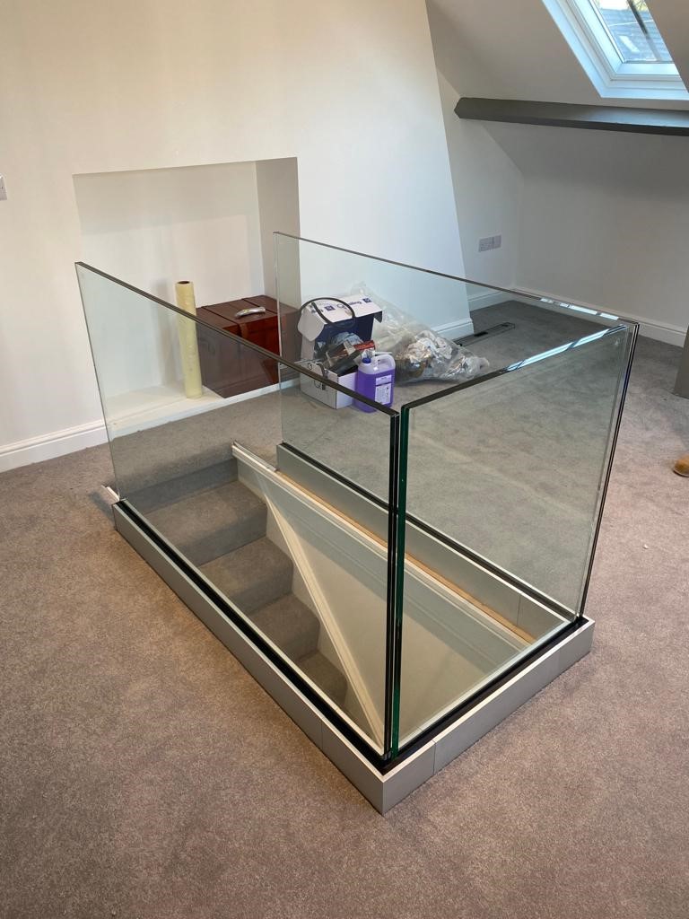 Bespoke Infinity Glass Loft Balustrade - Betterview Balconies & Balustrades