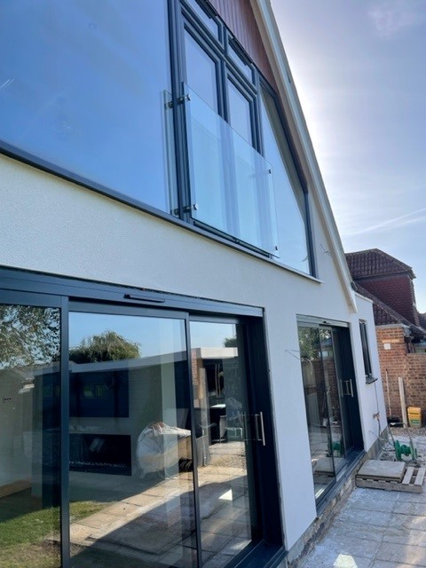 Infinity Glass Juliet Balcony - Betterview Balconies & Balustrades